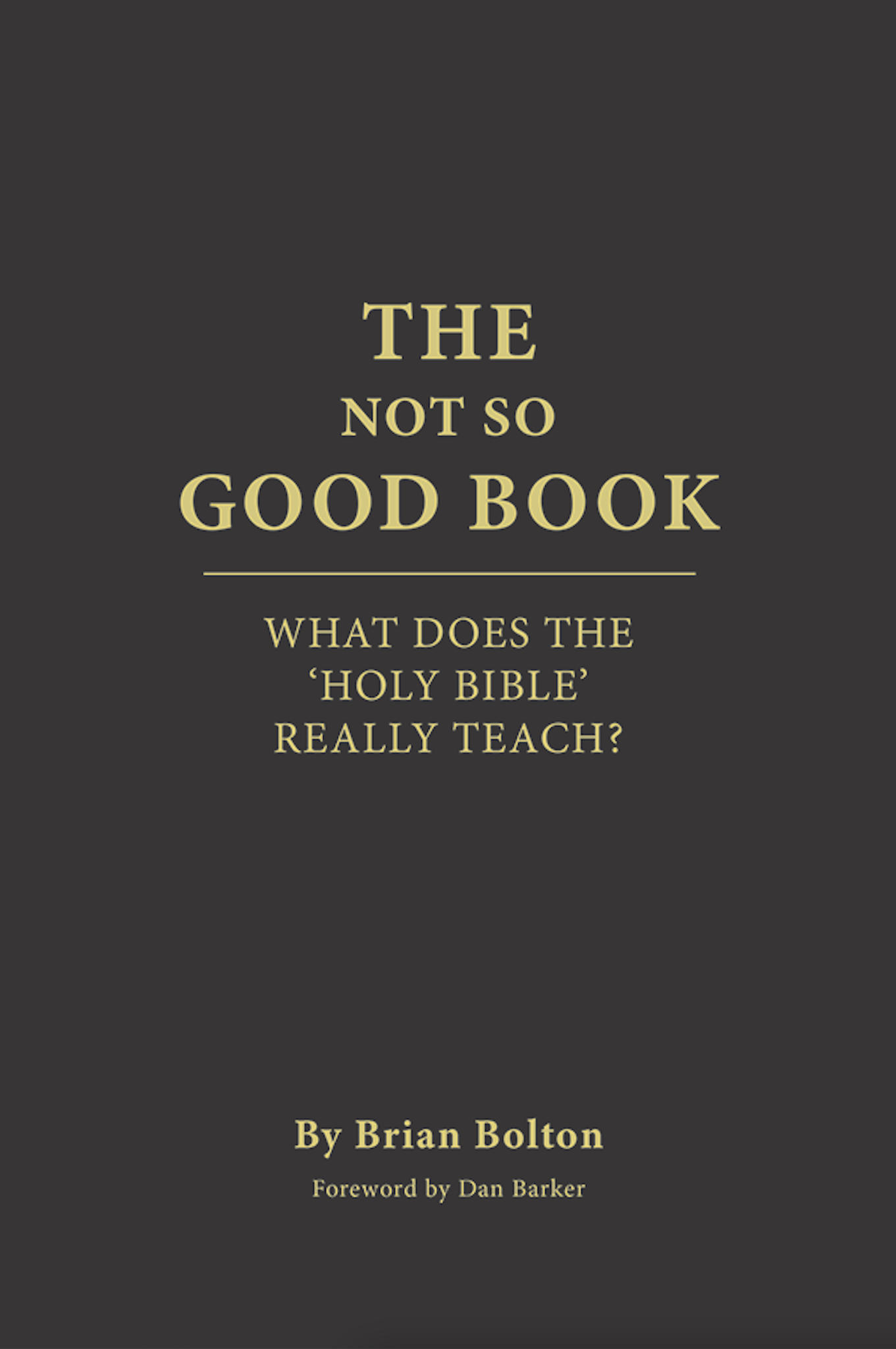 The Not So Good Book DISCONTINUED — Freedom From Religion Foundation