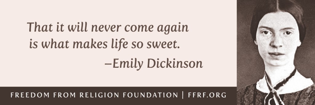 Emily Dickinson Magnet — Freedom From Religion Foundation